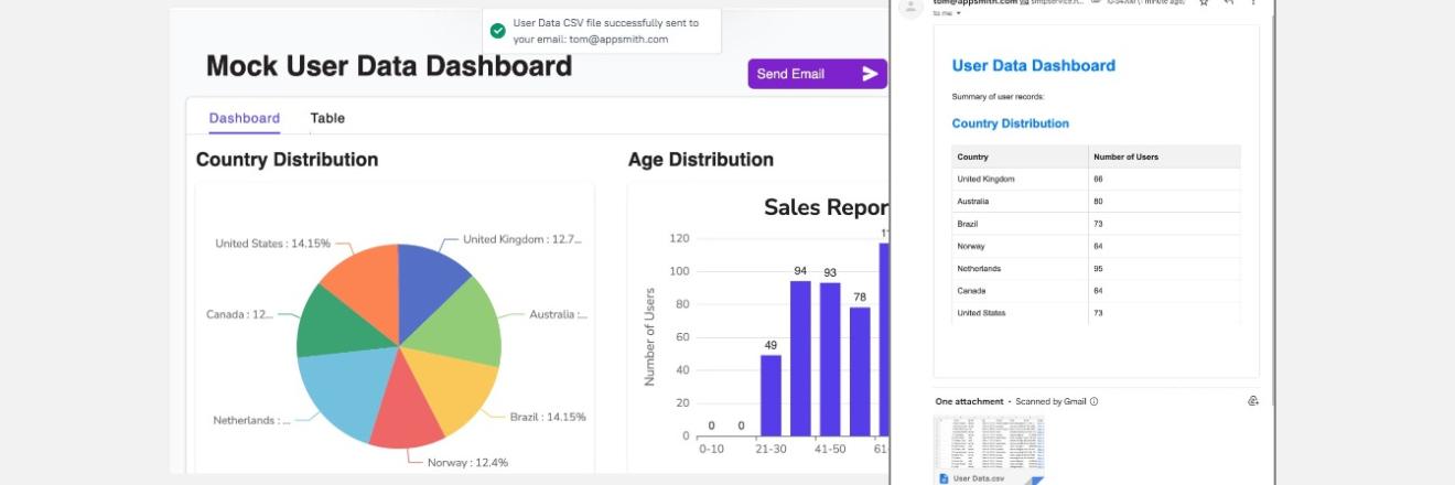 Send Your Data As A Csv Attachment In An Email Appsmith Community Portal